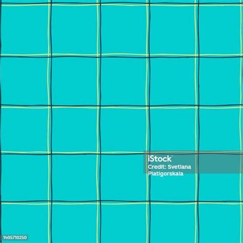 파란색 배경에 손으로 그린 그리드가있는 매끄러운 격자 무늬 패턴 0명에 대한 스톡 벡터 아트 및 기타 이미지 0명 Generic 관상용 식물 Istock