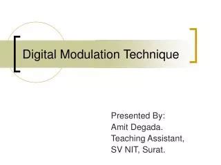 PPT Chapter Digital Modulation Systems PowerPoint Presentation Free Download ID