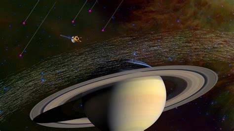 Cassini Samples Analyzes Interstellar Dust At Saturn Space Exploration Sci