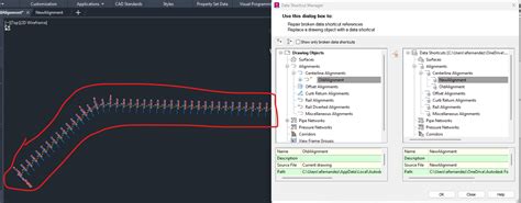 solved section views and new alignment autodesk community