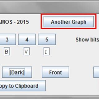 The User Interface With The Buttons That Control The Graph Download Scientific Diagram