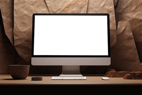 Premium Photo Realistic Computer Monitor Mockup
