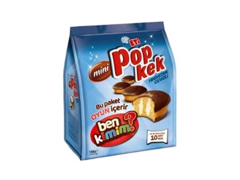 Eti Mini Pop Kek 10 Mini Cakes With Coconut 180g Cafelax