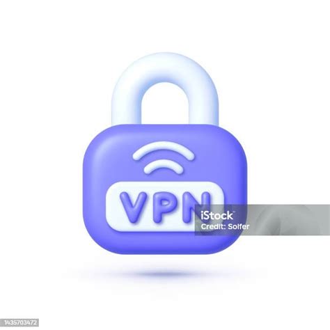 흰색 배경에 3d 스타일로 격리 된 Vpn 아이콘 웹 디자인에 대한 Vpn 아이콘이 있는 아이콘입니다 안전 개념 3d 보안 아이콘입니다 인터넷 네트워크 개념 벡터 일러스트