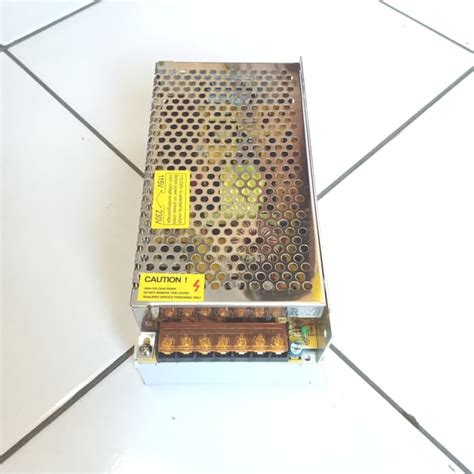 Jual Switching Power Supply PSU 12V 50A Input Power 110VAC 220VAC 1PH Output Voltage 12VDC