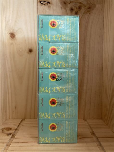 Black Devil Ice Vanilla Cigarettes 10 Cartonsblack Devil Ice Vanilla
