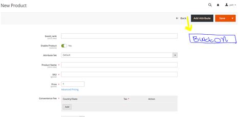 Php Add Custom Button On Addedit Product Page Stack Overflow