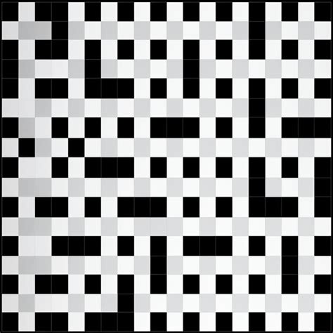 visual chaos black and white pixelated border with puzzlelike pieces