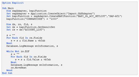 Accessing SAP Data With ImpactECS 3C Software