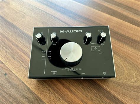 M Audio M Track 2x2 Usb Audio Interface Pc Guitar Amplitube Zvočna