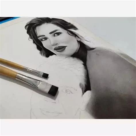 خرید و قیمت سفارش نقاشی چهره مادر و پسر ترب