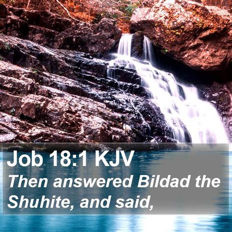 Job 181 Kjv Bible Verse Images