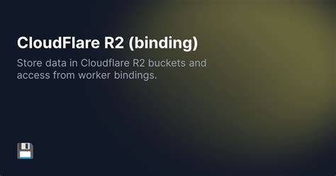 Cloudflare R2 Binding · Unstorage