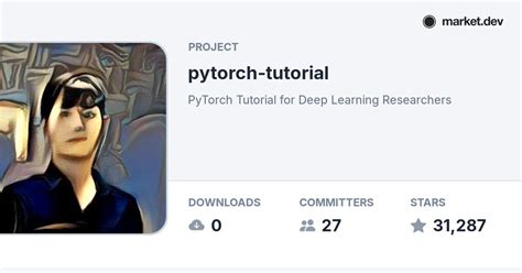 Pytorch Tutorial Ecosystem Directory Marketdev
