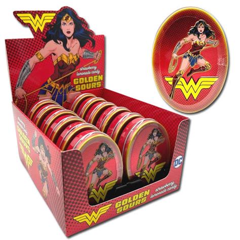 Wonder Woman Golden Sours 12 Ct Blair Candy Company