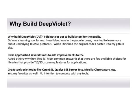 Owasp Deepviolet Tlsssl Java Api And Tools Pdf Internet Computing
