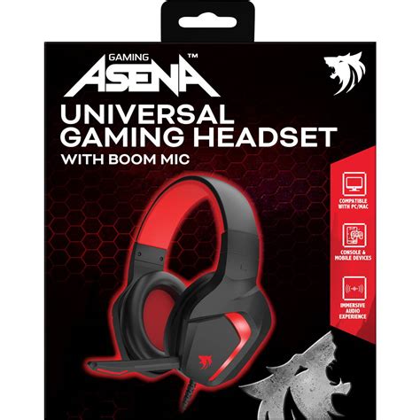 Asena Universal Gaming Headset With Boom Mic Pack Woolworths