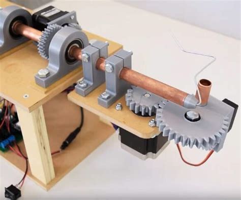 arduino based 3d printed 3d wire bending machine eeweb