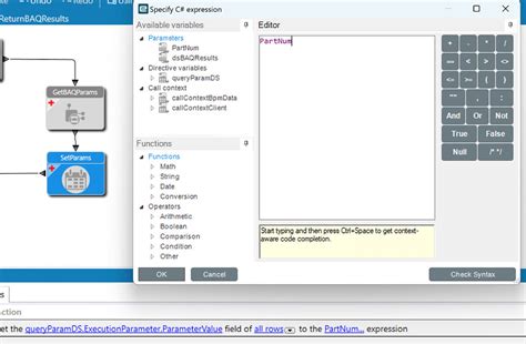Filling A DataView With The Output Of A Function Call Tutorial Kinetic ERP Epicor User