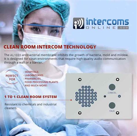 Choosing A Sterile Clean Room Intercom System