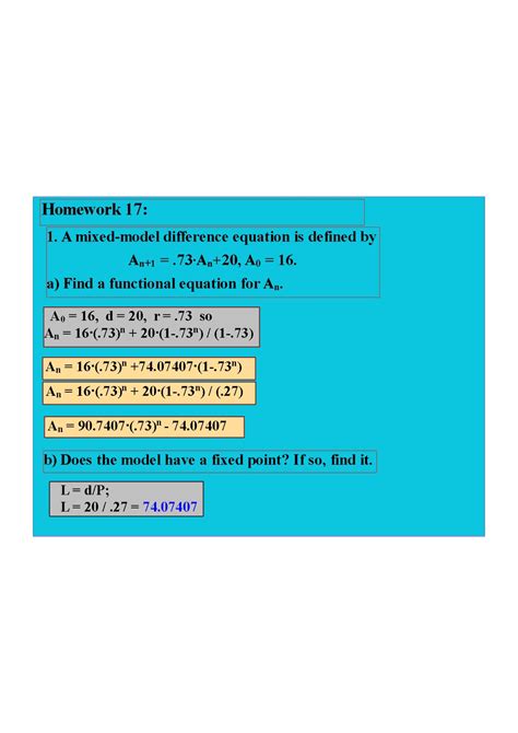 Solved Problems To Find The Functional Equations Assignment Math