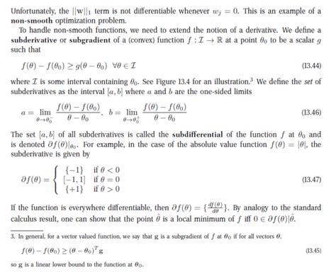 machine learning what is the mathematical rigorous proof that l1