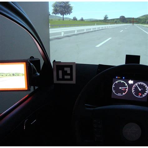 Dimensions Of The Driving Simulator A Schematic Side View Of The Download Scientific Diagram