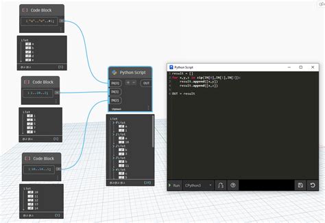 Combining 3 Lists With Levels Lists Logic Dynamo