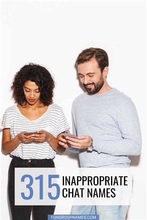 Inappropriate Group Chat Names
