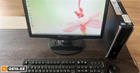 Hp Compaq Elite Ultra Slim Desktop Monitoriga Osta Ee