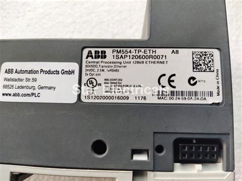 ABB CPU PM554 TP ETH New Box ABB CPU PM554 TP ETH New Box Good Working Condition Star
