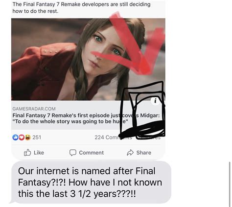 When Your Girlfriend Figures Out Where The Wi Fi Name Came From R Finalfantasy