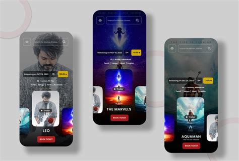 Gowtham K On Linkedin Uiuxdesign Moviebookingapp