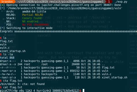 Pico Mini Ctf 2020 Writeup