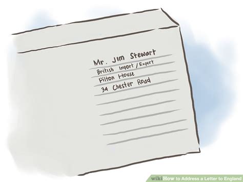 The Easiest Way To Address A Letter To England WikiHow