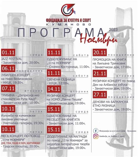 Maksim Dimitrievski On Linkedin Програма за културни манифестации на Фондација за култура и