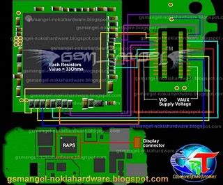 White Blue Screen Display LCD Problem Solution Mobile Service Centre