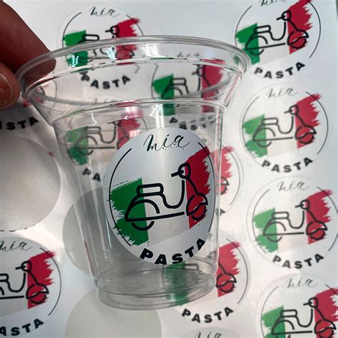 Stickers Para Vasos Desechables Stickers Plasticos Para Vasos