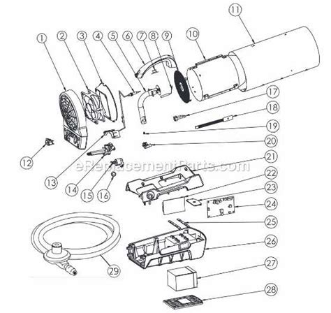 Understanding The Components Of A Dayton Heater Illustrated Diagram