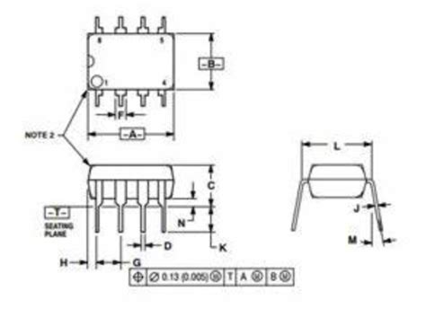 Timer MC fonctionnalités brochage et feuille de données technique