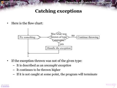 throwing and catching exceptions ppt download