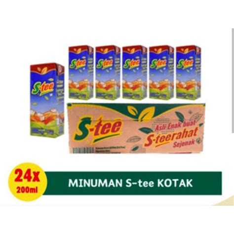 Jual Teh Botol Sosro S Tee Kotak Kardus Shopee Indonesia