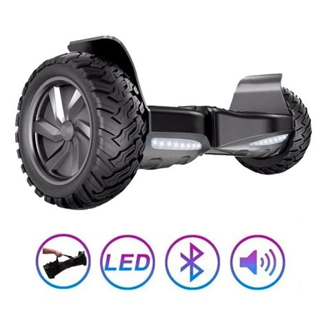 Hoverboard 85 Off Road Preto Bluetooth Brinovar