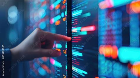 Tracking Analytics To Generate Reports And Gain Performance Insights Close Up Focus On Data