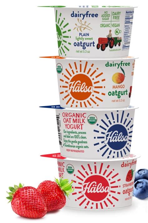 Halsa Oatgurt Oat Milk Yogurt Review And Info Dairy Free And Vegan