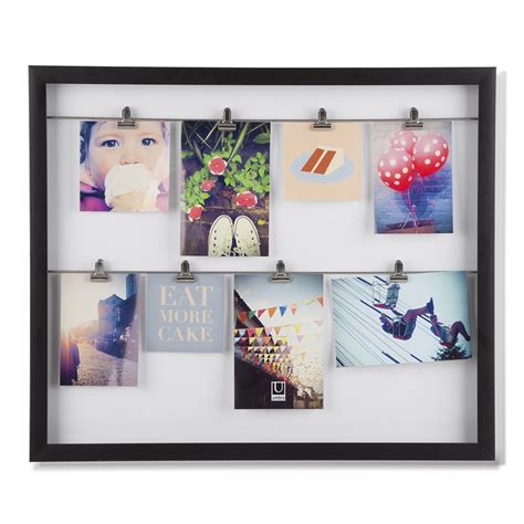 Купить Панно с зажимами для фотографий Clipline Umbra арт 311035 040 с доставкой в магазине