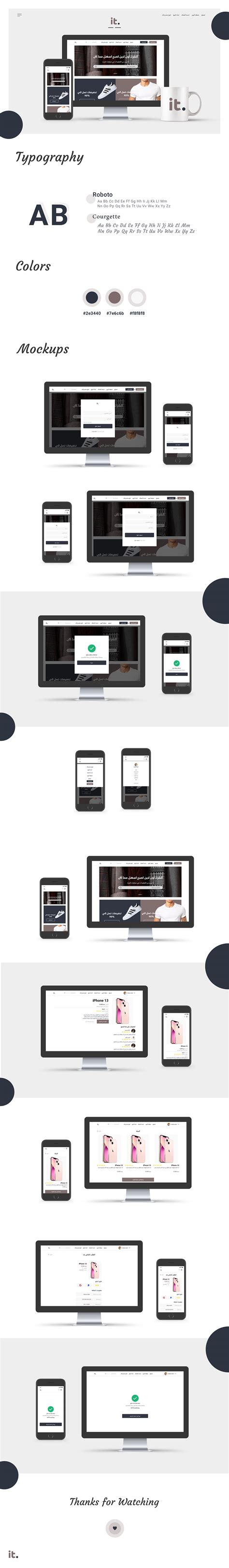 E Commerce Responsive Website On Behance