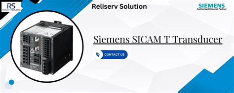 Siemens SICAM T Transducer Boosting Power System Accuracy