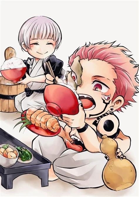 Sukuna Eating Uraumes Meal R Jujutsufolk