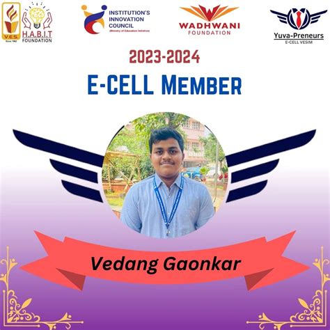 Vedang Gaonkar On Linkedin Yuvapreneurs Vesim Entrepreneurship